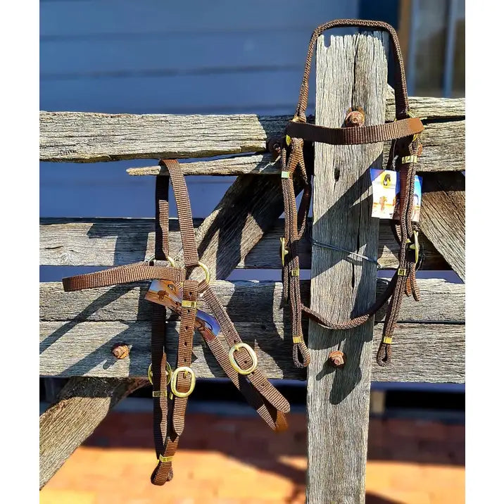 BRIDLE NY-001 - NYLON WEBBING BRIDLE – Hitching Rail