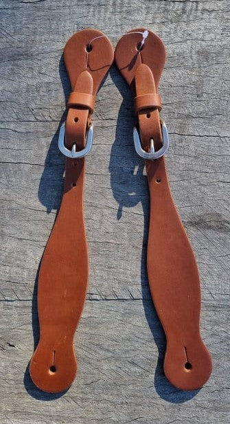 Heavy Oiled USA Harness Natural Spur Strap – Hitching Rail